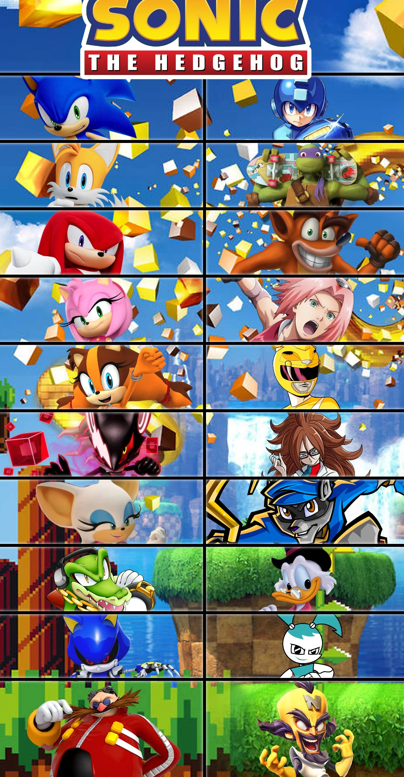 Matchups I like for sonic characters | Fandom