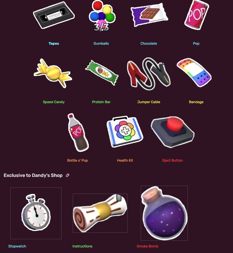 How do yall feel about this new thing I added to the items page!! | Fandom