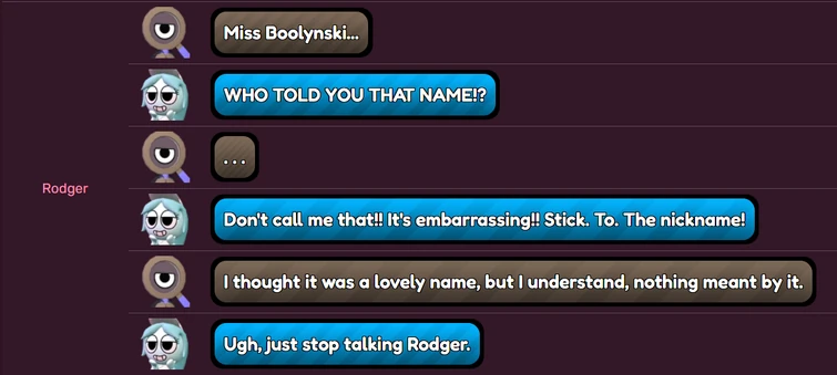 do you have any Theory on why Connie stop using the name Boolynski | Fandom