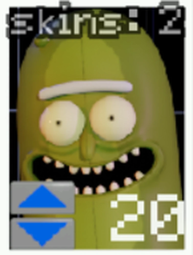Dil Pickles challenge (Use pickle rick skin for exotic butters) | Fandom