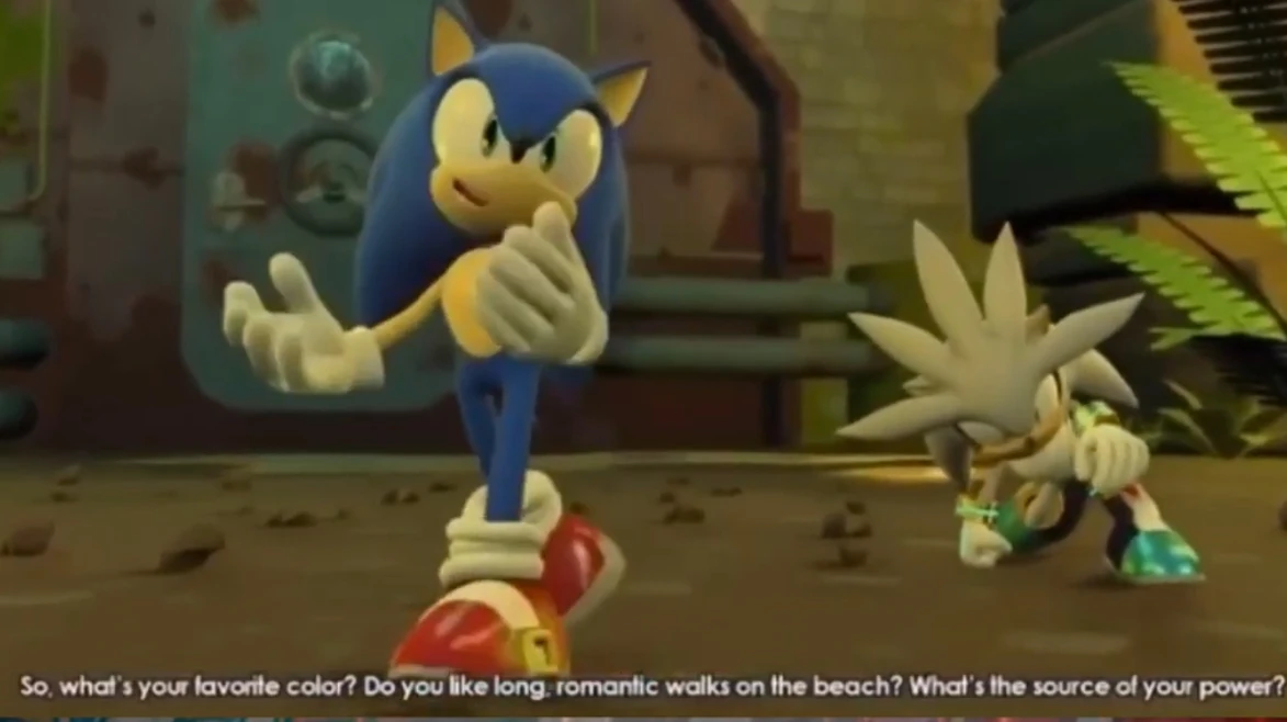 Just wanted to remind everyone that this is a canon quote from Sonic ...