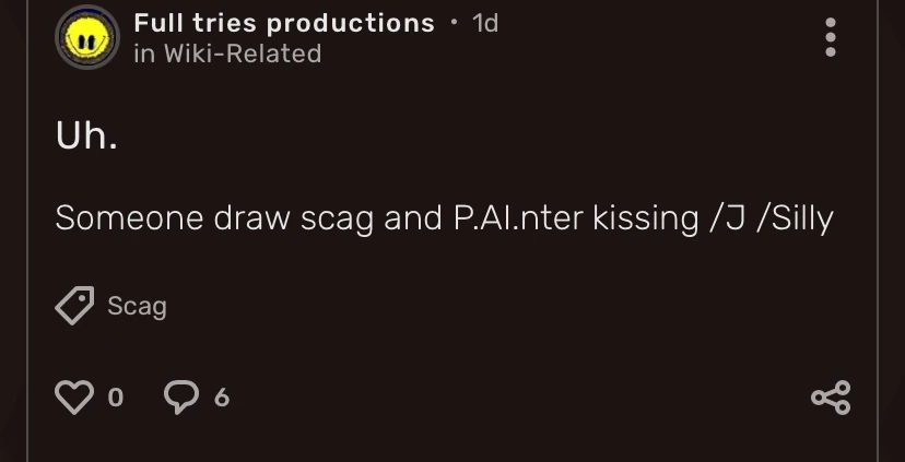 i better get pinged if this ever happens | Fandom