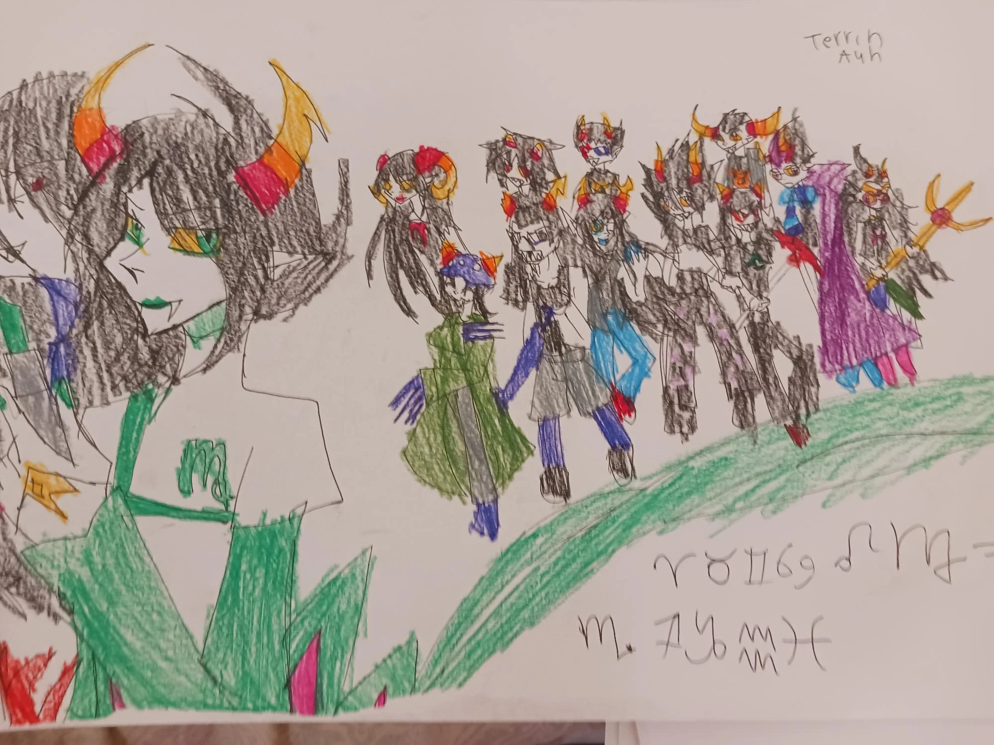 Kanaya and her friends from Hemospectrum | Fandom