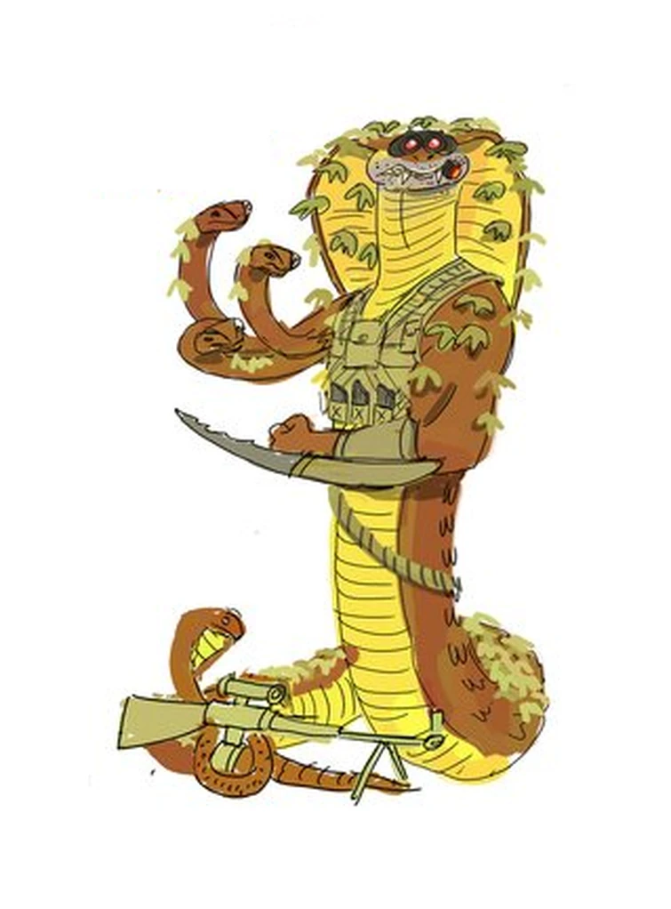 Actors of Old Hob, Tokka, Rahzar, Scale Tail, Antrax, and Muckman in ...