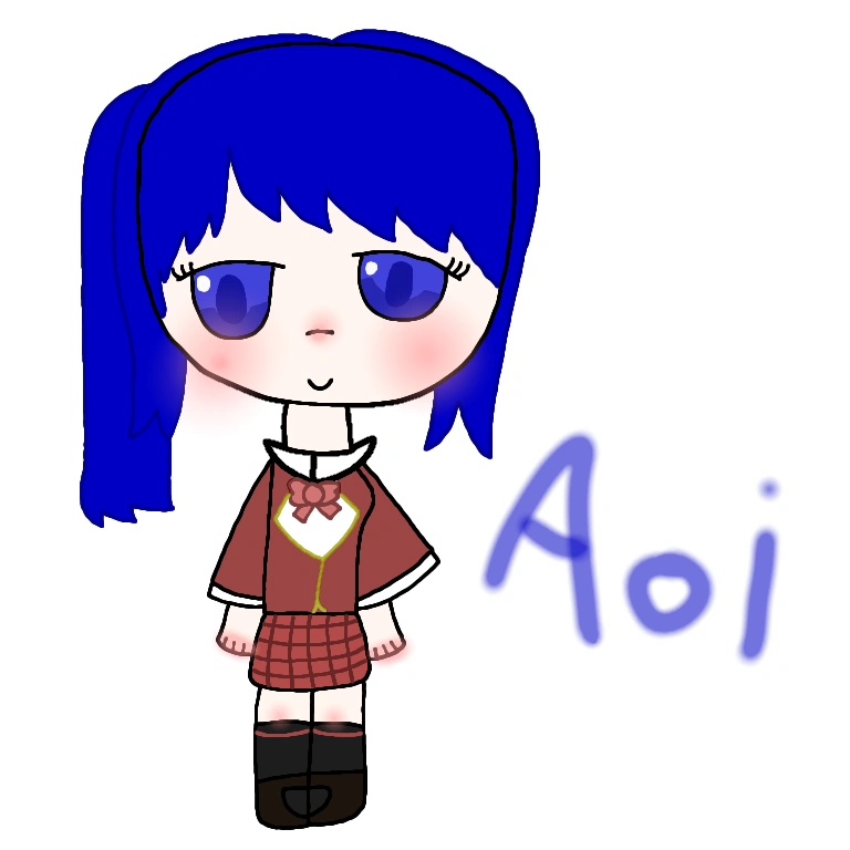 I drew Aoi | Fandom