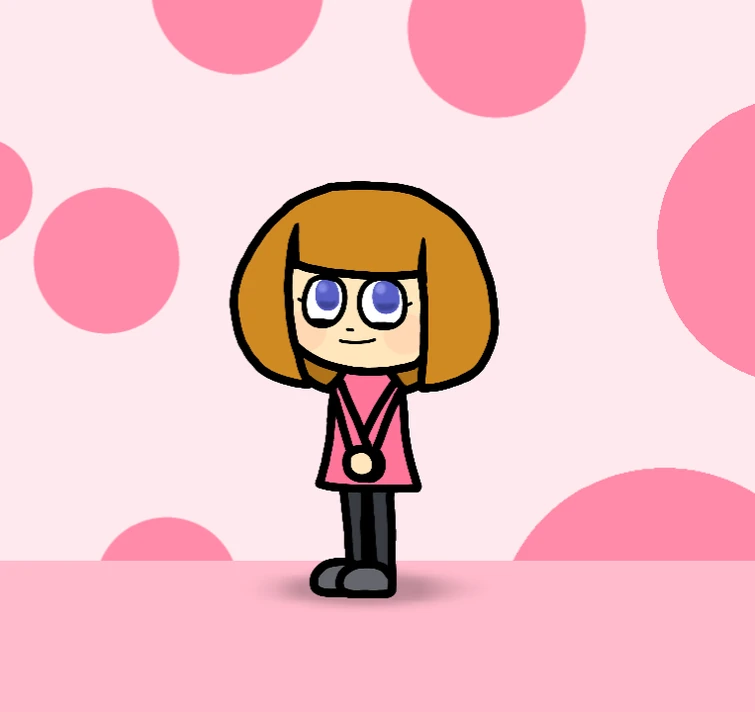 That one girl from Miiverse but drawn by me | Fandom