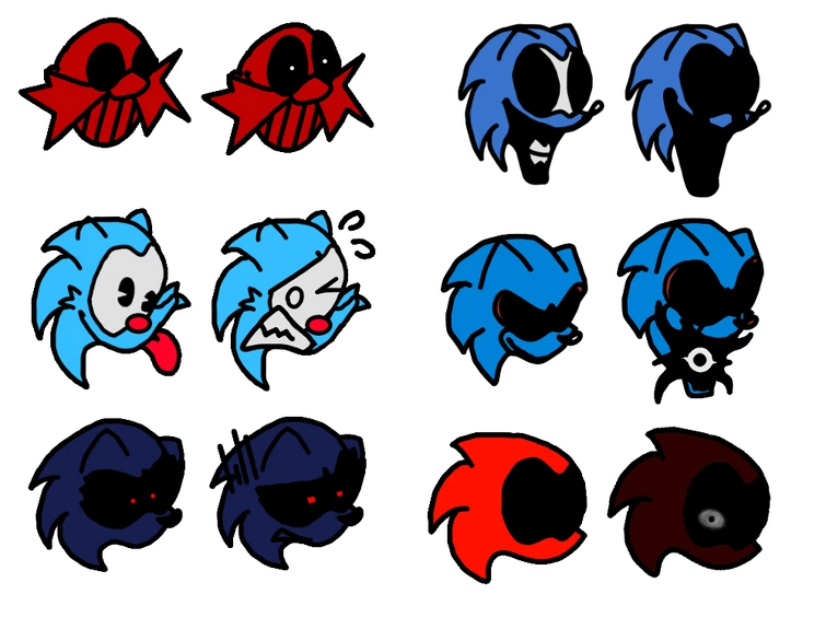 Wooooo! The Sonic.EXE icon redraw is finally here! :D | Fandom