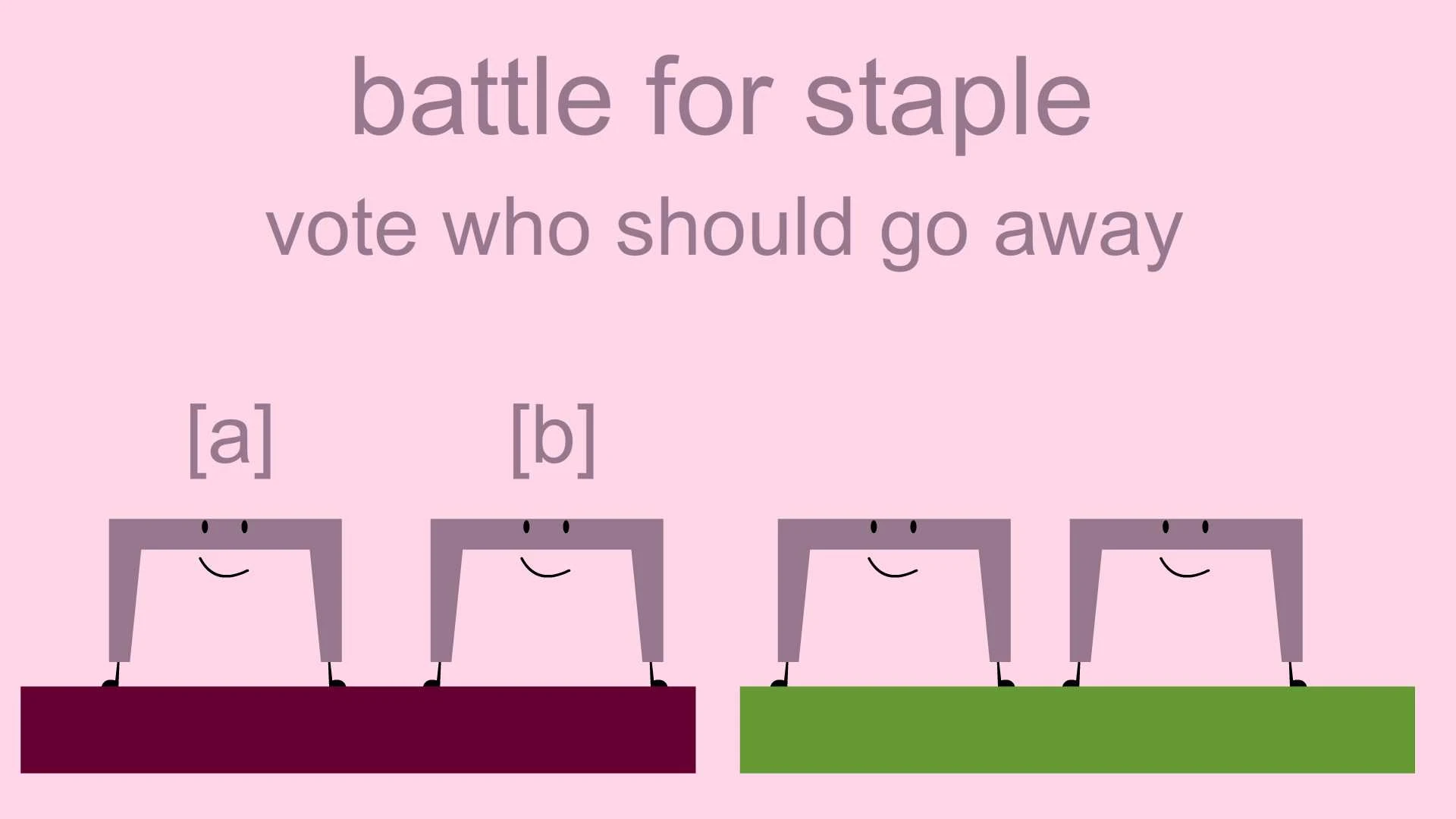 battle for staple 1: staple | Fandom