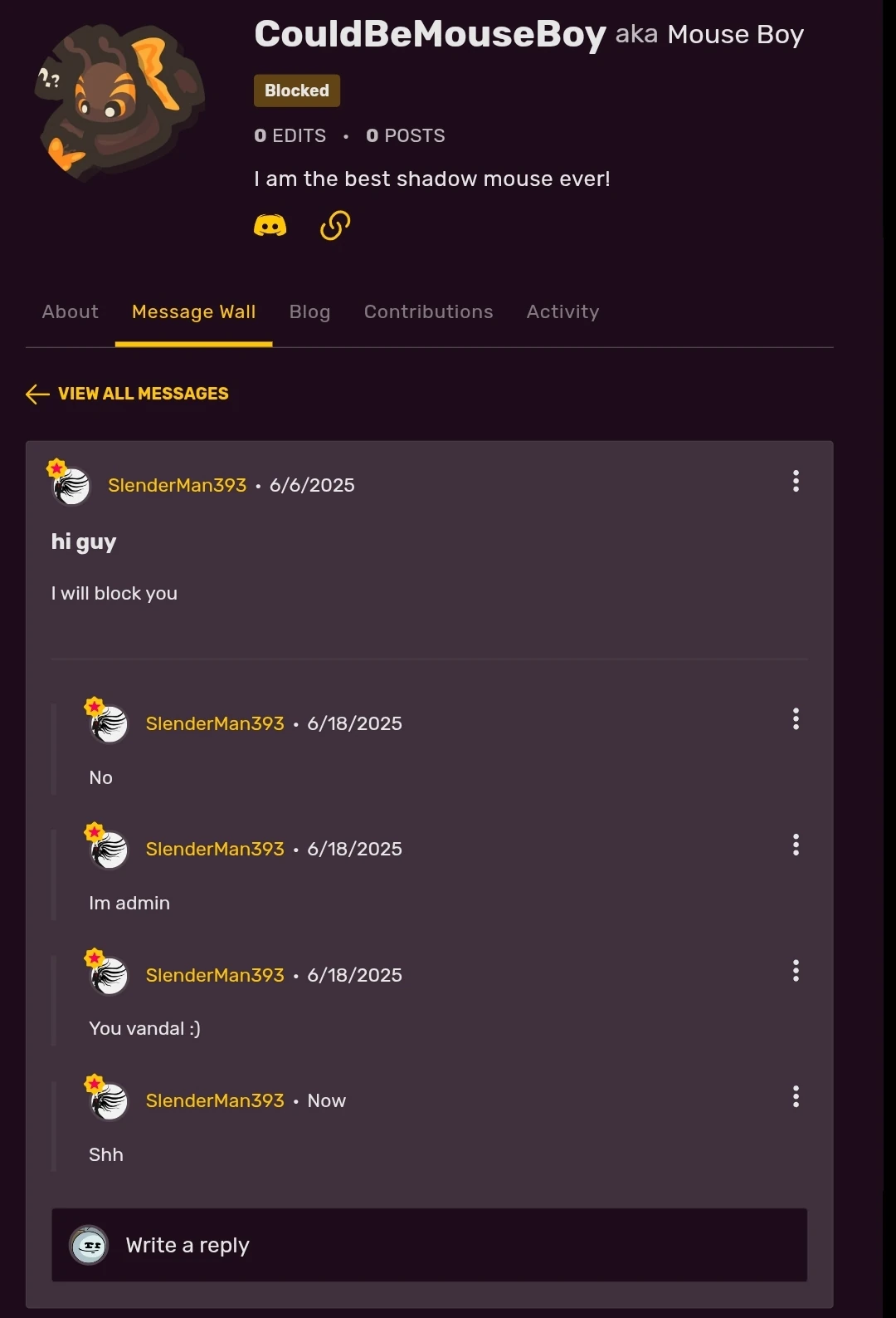 Admin abuser | Fandom