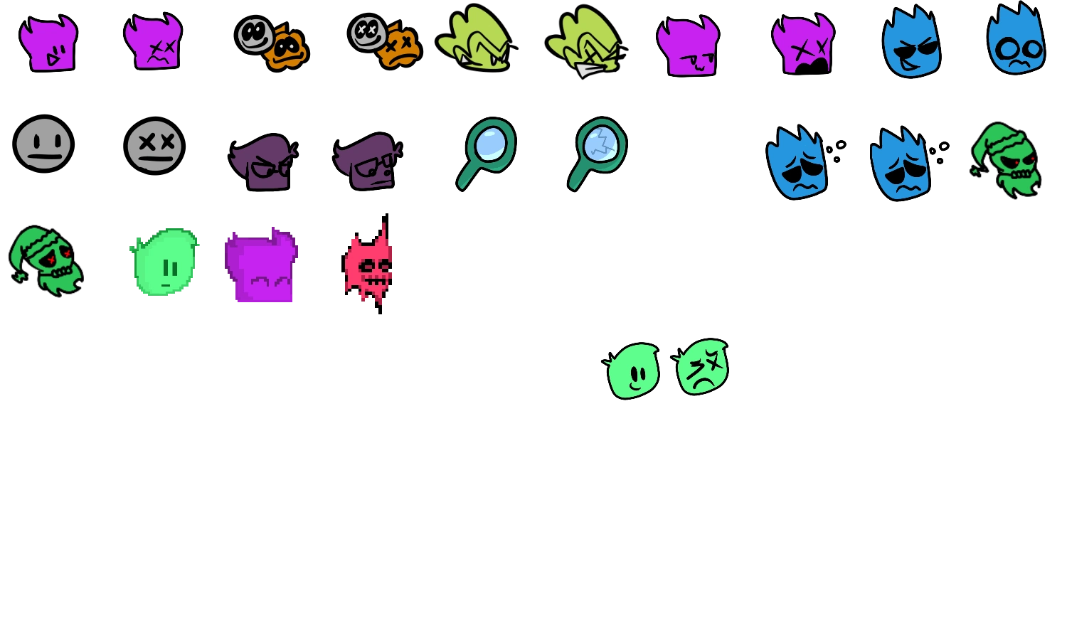 Unfinished icon grid | Fandom