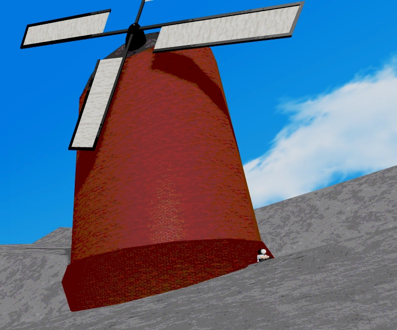 Who is this person near the windmill? | Fandom