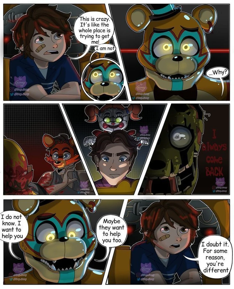 random comic thingy, (i couldn't find the person who made this, so credit to whoever made this ...