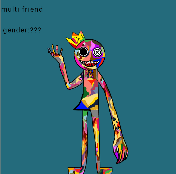 Here's my rainbow friends oc | Fandom