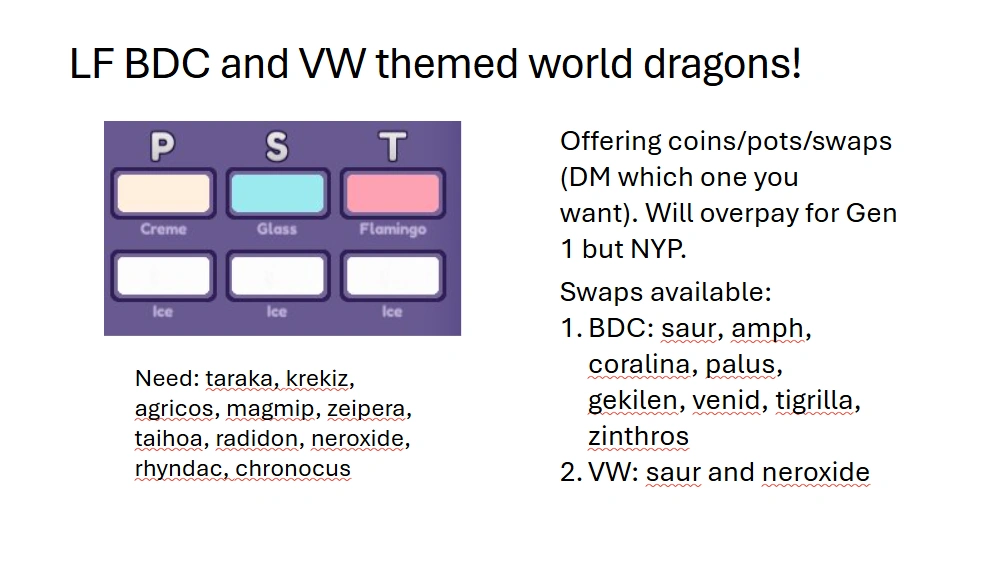 LF BDC themed world dragons! | Fandom