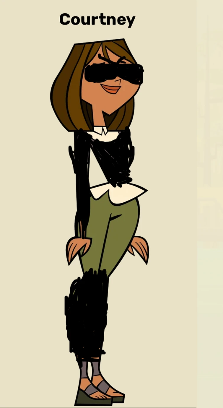 Decided to redo my Courtney redesign (Side by side by side) | Fandom