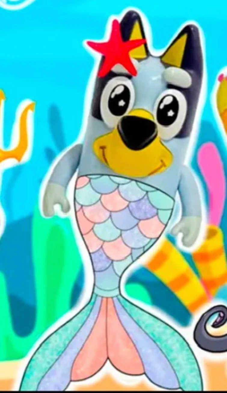 Mermaid bluey | Fandom