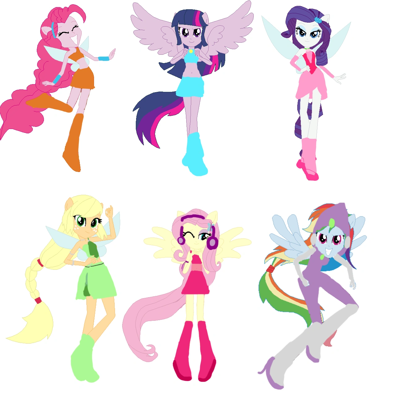 I maid that by myself (Winx Club as Equestria Girls) | Fandom