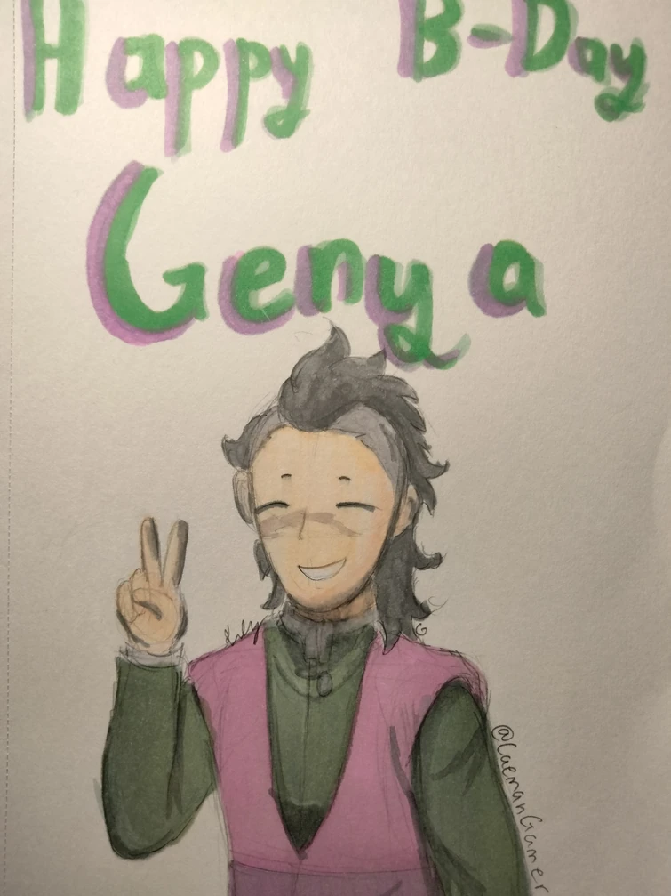 Happy Birthday Genya | Fandom