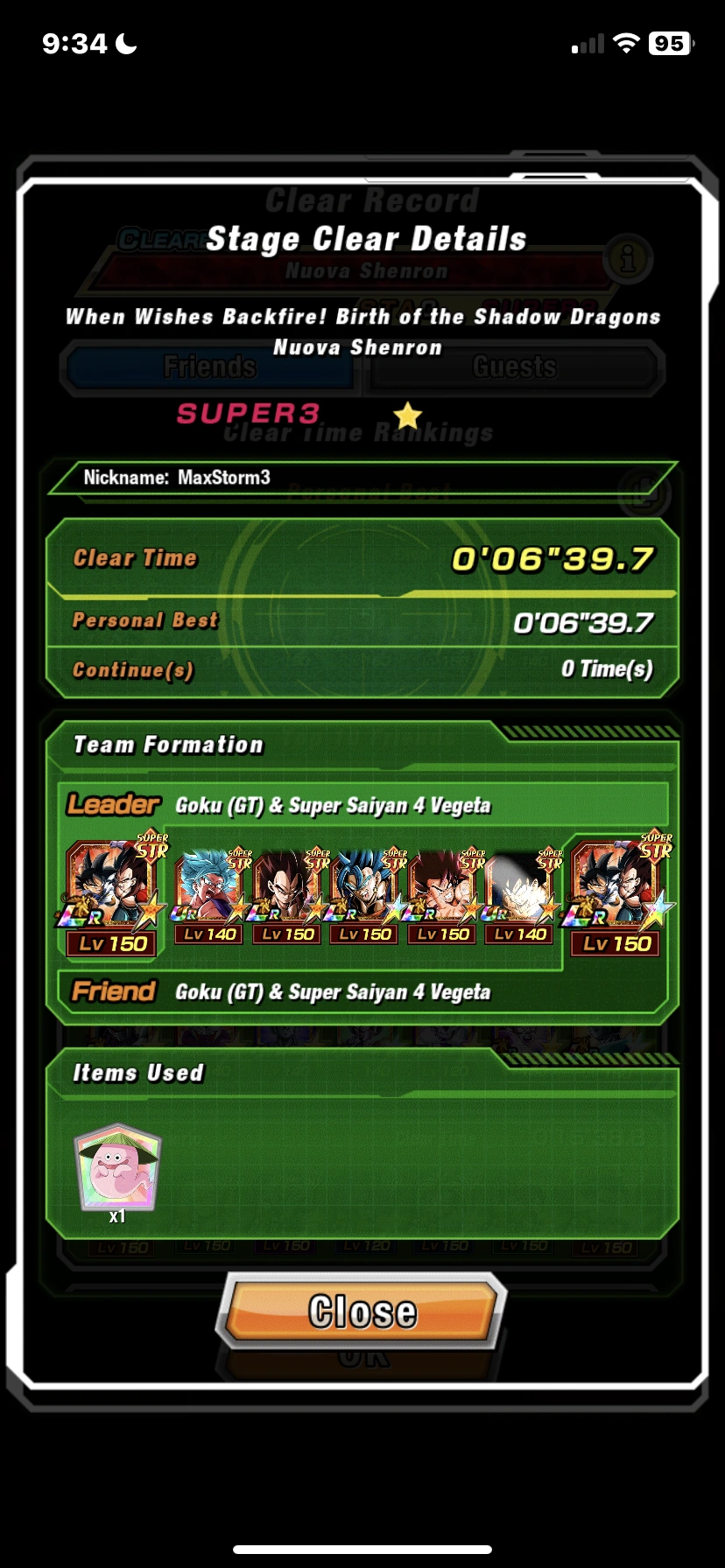 No lie Str Universal survival Saga Goku carried | Fandom