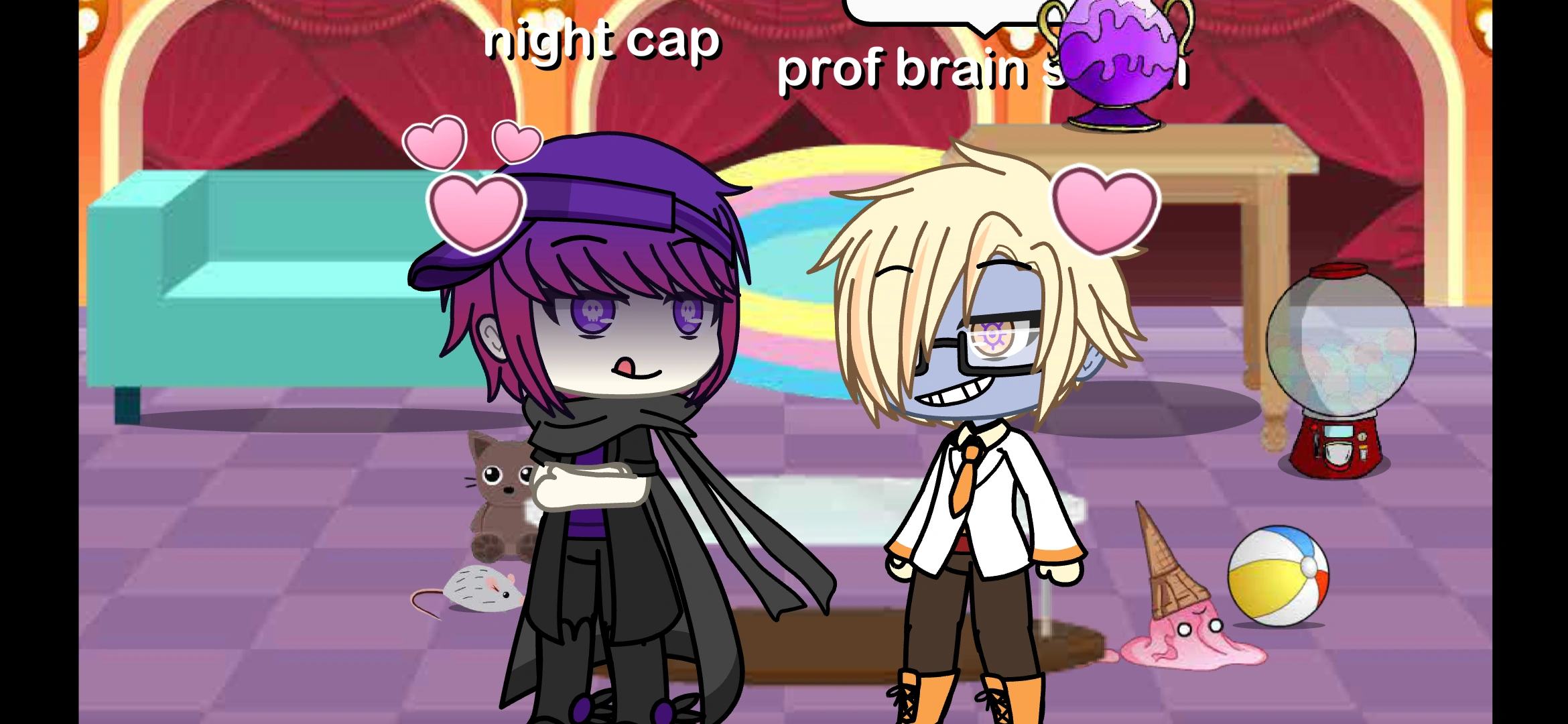 Night cap x professor Brain Storm yaoi | Fandom