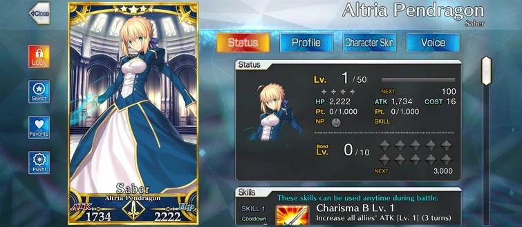 2nd SSR Servant of the Saber Class, obtained. | Fandom