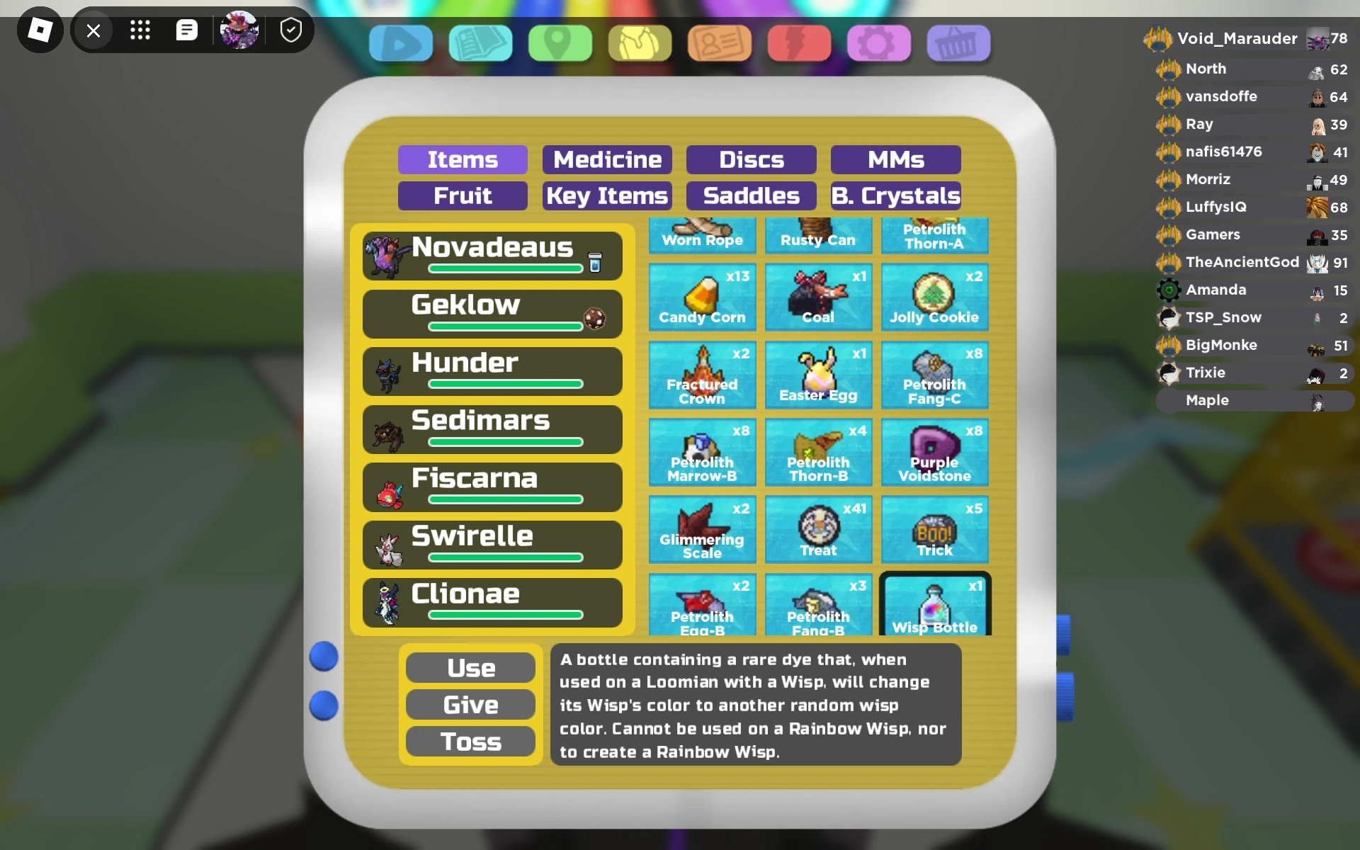 Is the wisp bottle from the roulette Rare? | Fandom