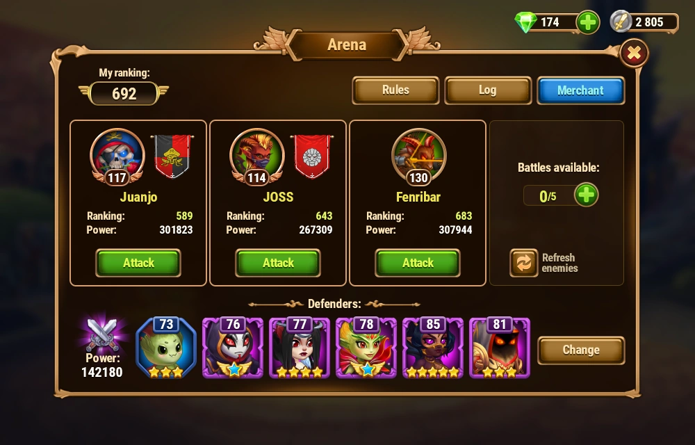 I got pretty high for myself in arena today | Fandom