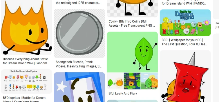 i regret searching up bfdi pin and scrolling down | Fandom