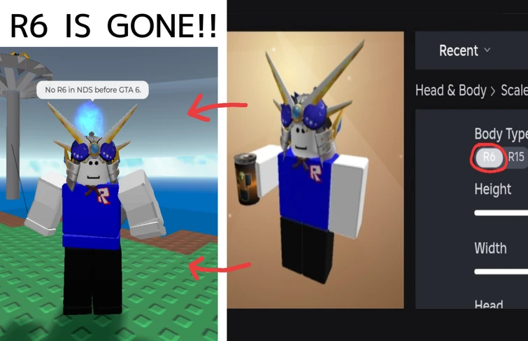 Theres no R6 in Natural Disaster Survival? | Fandom
