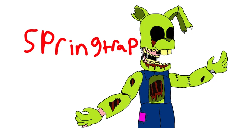springtrap redesign | Fandom