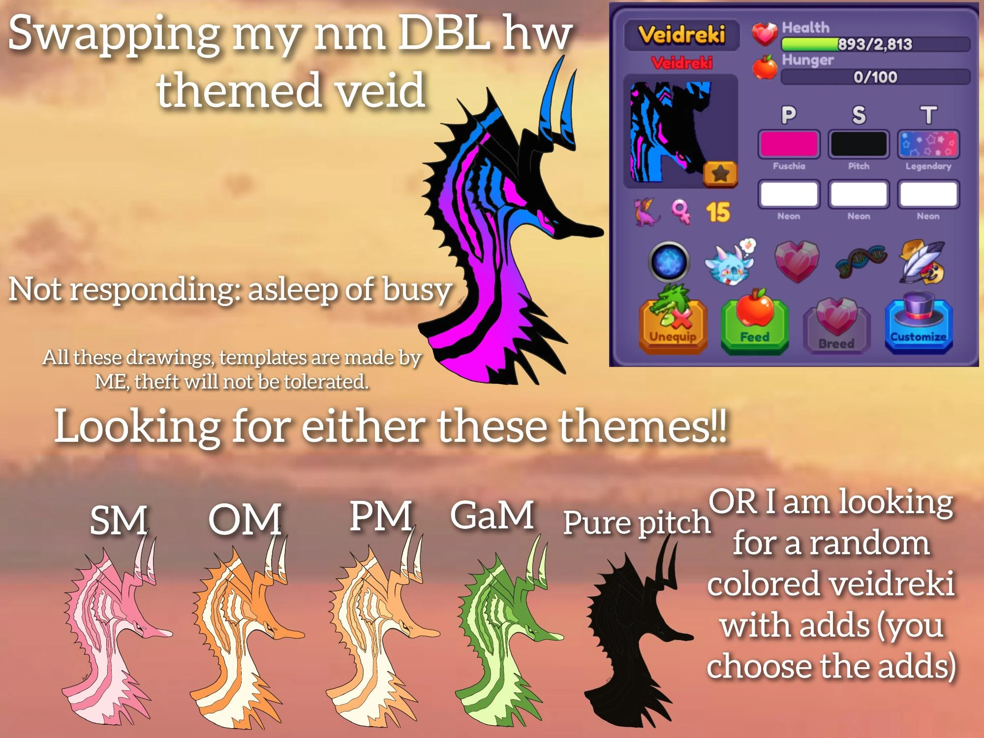 Looking for swaps!! | Fandom
