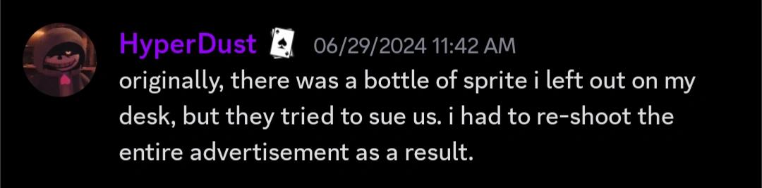 Sprite tried to sue HyperDust's Casino | Fandom