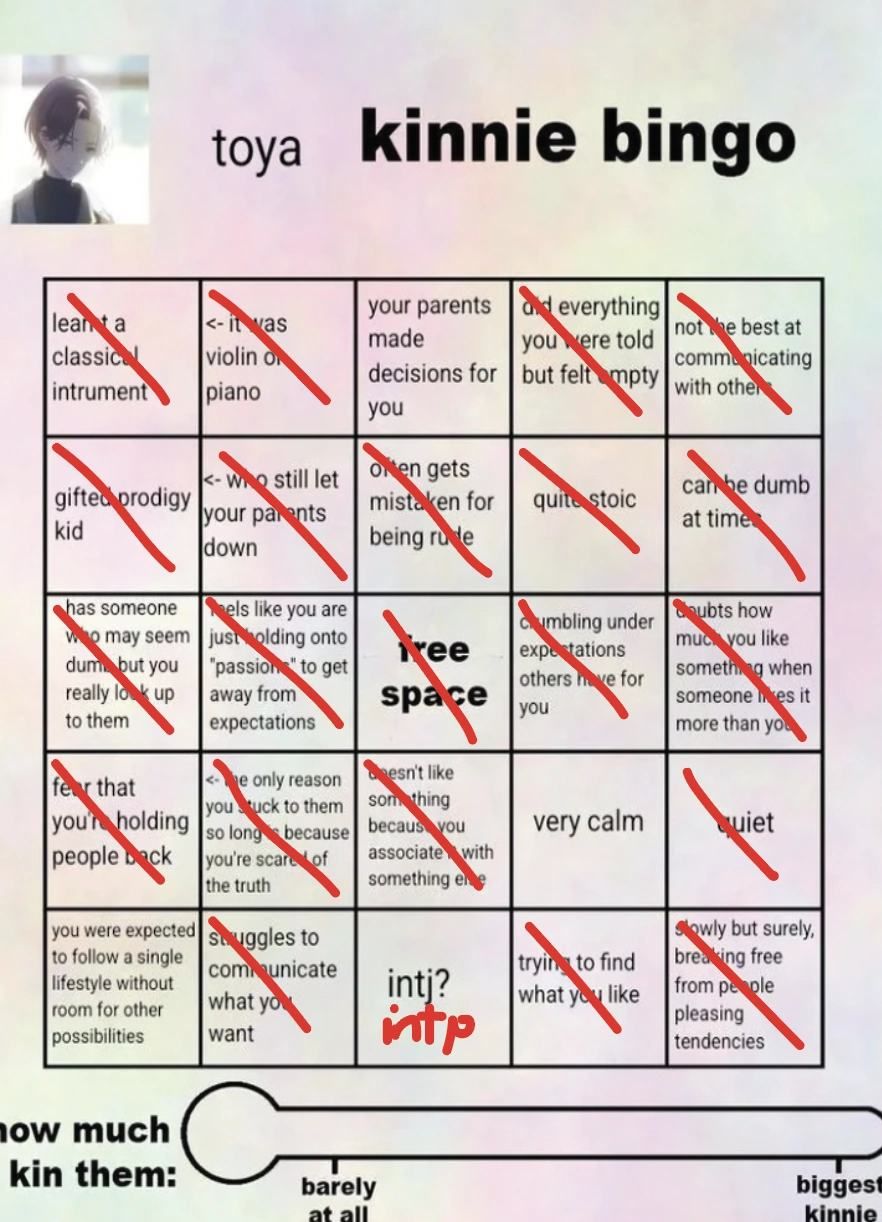 i took the toya kin bingo | Fandom