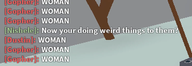 HELP THERE WERE SEXISTS IN MY TRD SERVER | Fandom