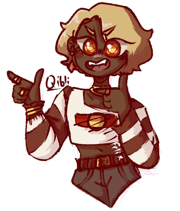 Human Qibli Redraw Sketch | Fandom