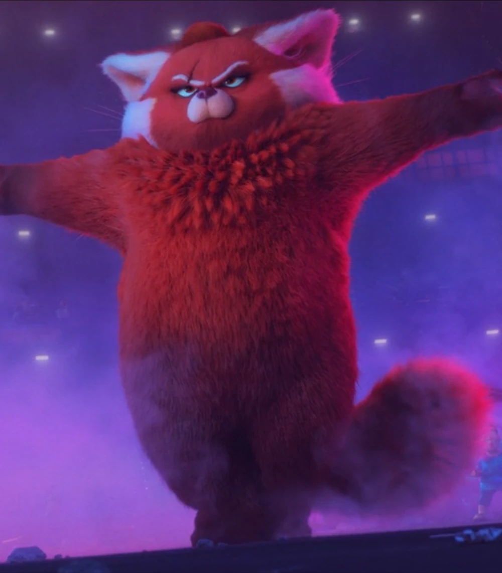 Man I just hate it when my grandma turns into a red panda and starts ...