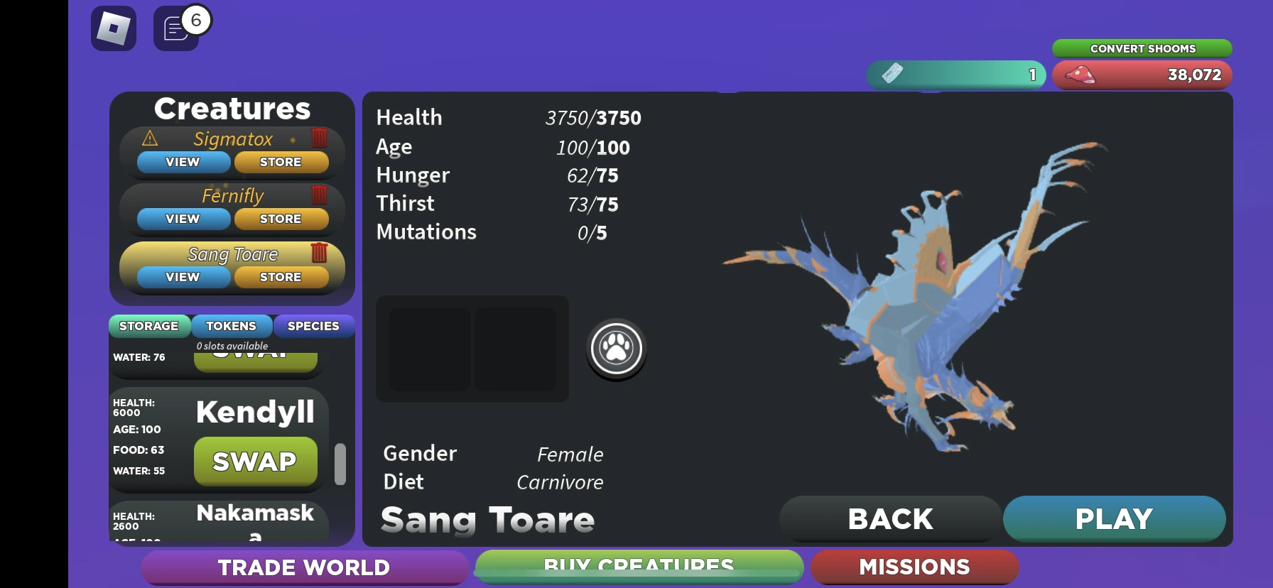 Selling stored Sang! (And lf Varsk) | Fandom