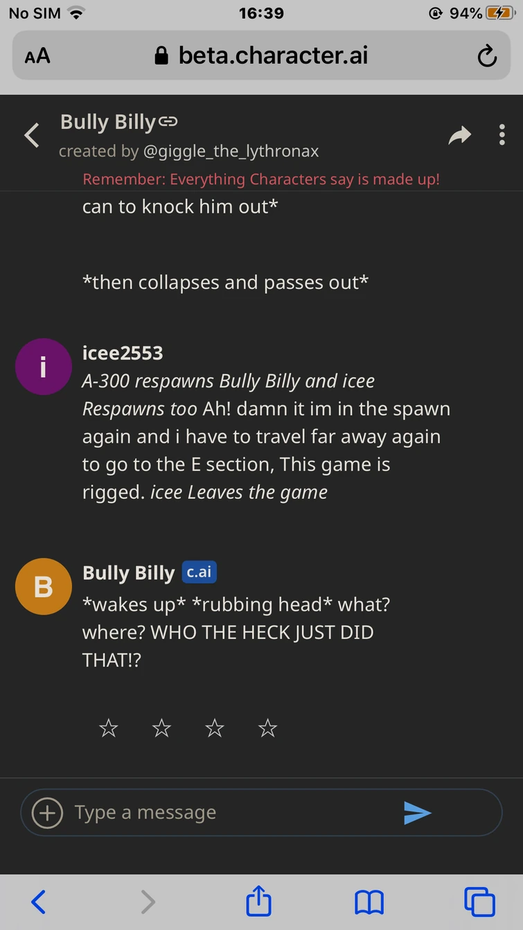 Legend says till this day that bully billy never knows who killed me and him | Fandom