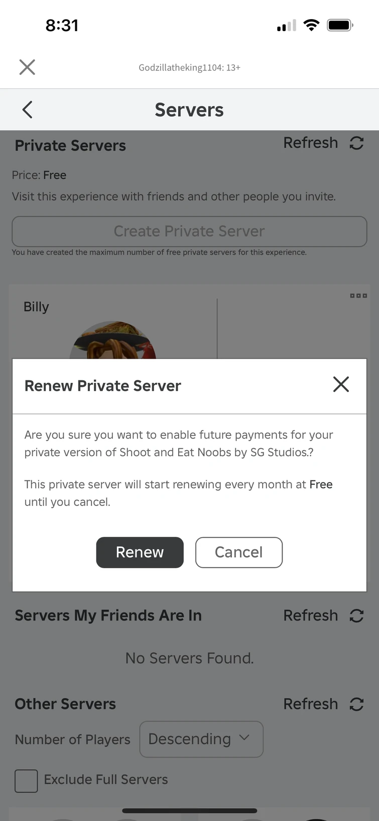 Private servers question | Fandom
