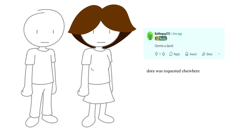 david and dora humanized REMAKE | Fandom