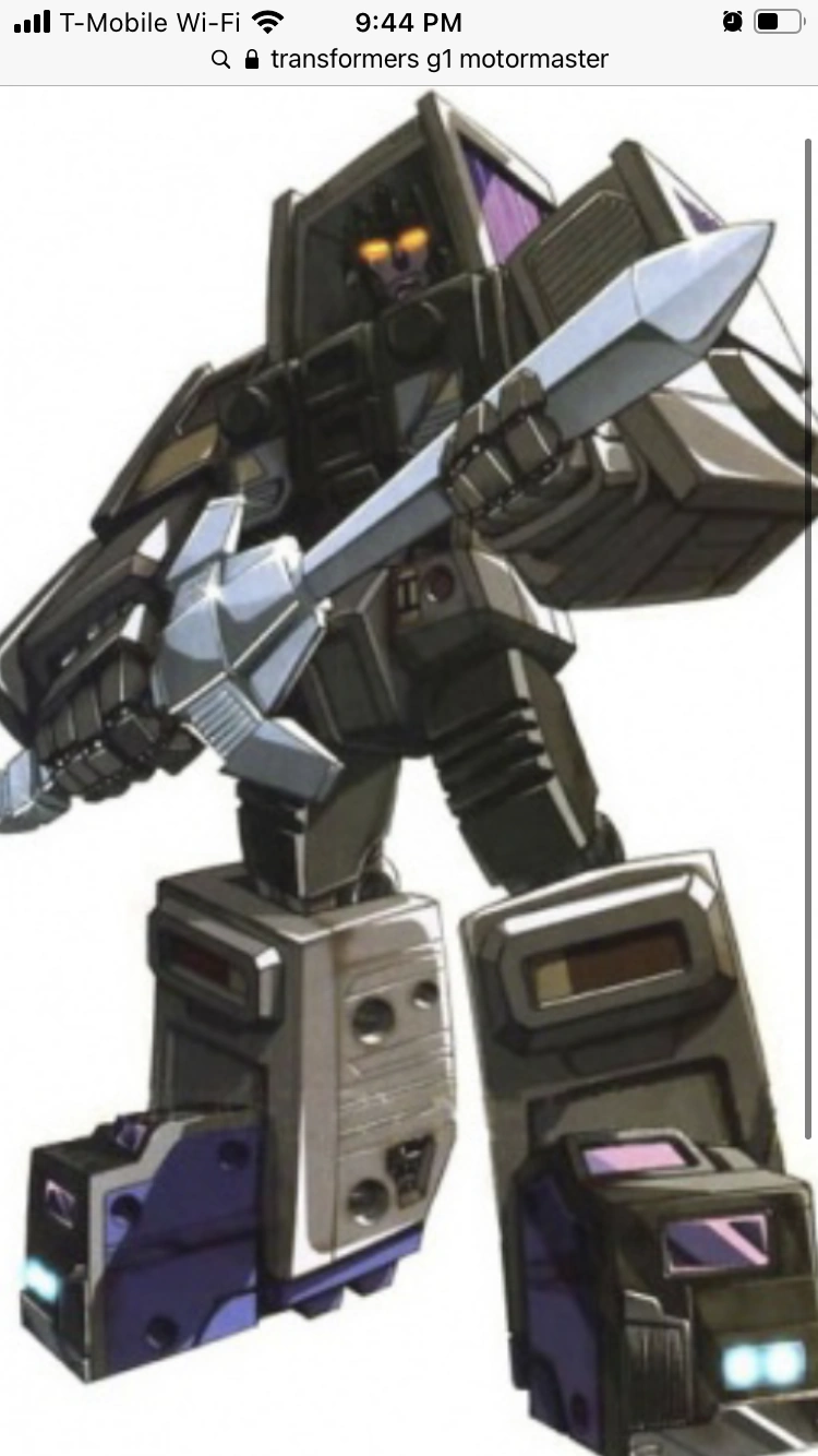 Pros and Cons for G1 Motormaster? | Fandom