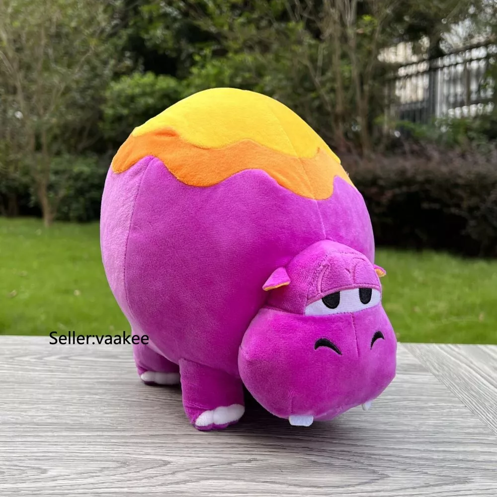Cute Super Mario Wonder Hoppo 8" Plush Hippo Stuffed Toy Soft Doll Gift ...
