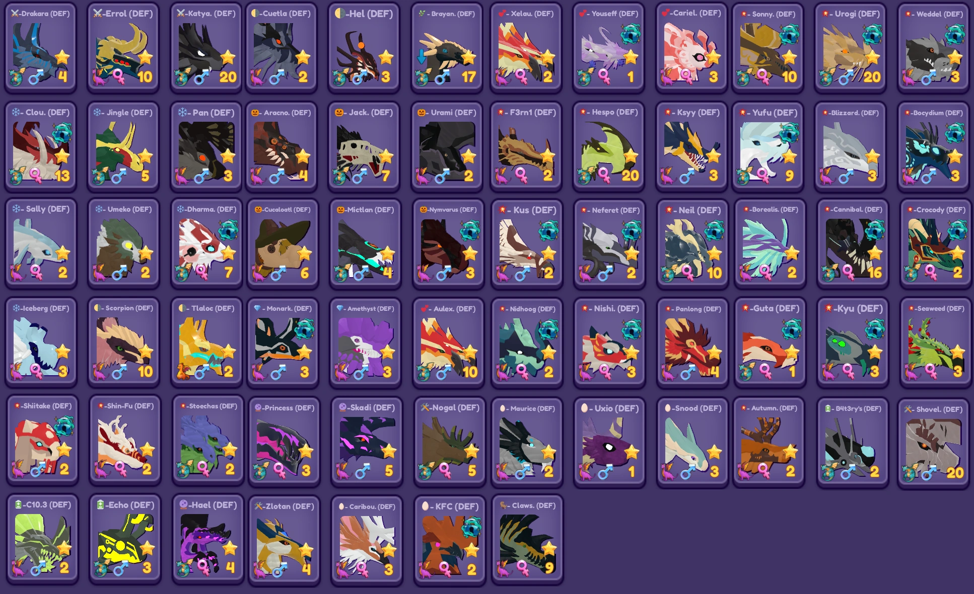 LF Default Dragons that I need. (Lum, Pump, Cosma and Ferni) | Fandom