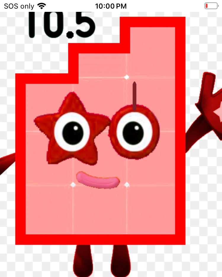 10.5 Numberblocks caricter from Netflix show Numberblocks | Fandom