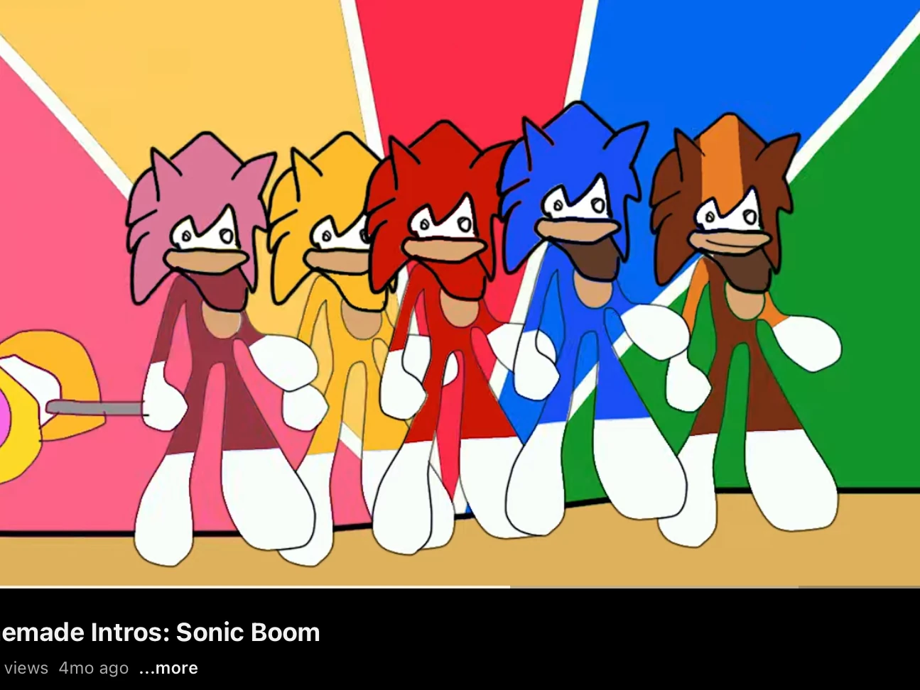Different colored sonics | Fandom