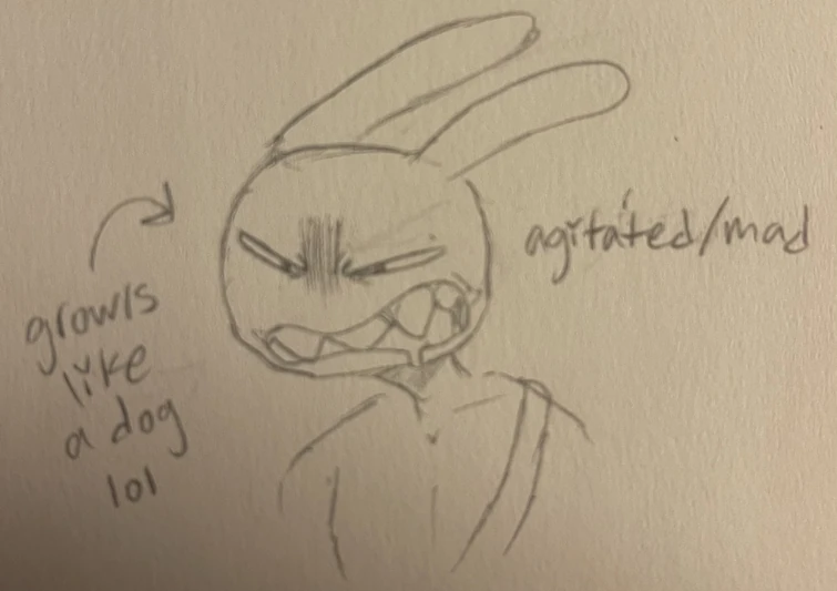 Working on some of Killer!Jax au expression doodles and stables, maybe ...