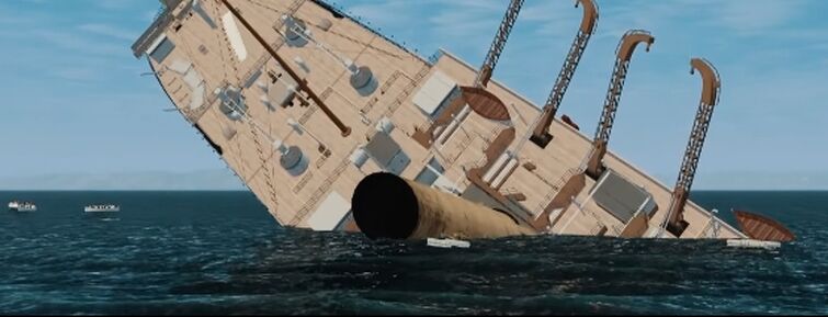 Funnel collapsing (Britannic) | Fandom