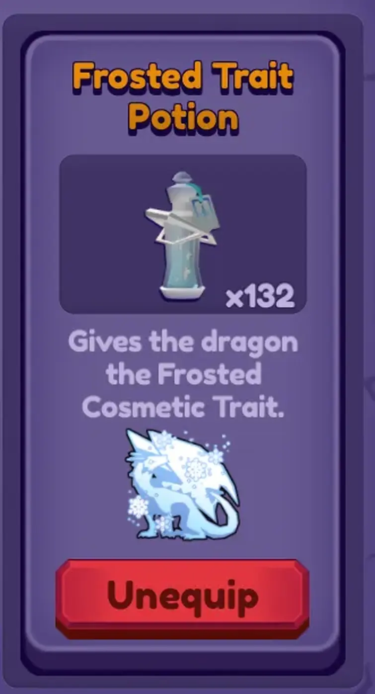 selling/trading 150 frosted traits potions | Fandom