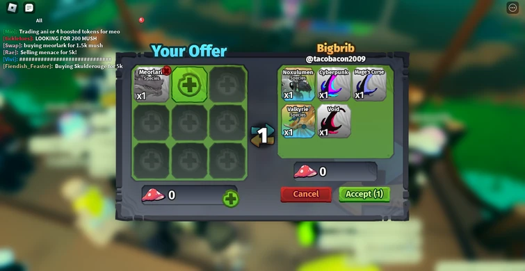 My (offers for Meorlarks ) Wfls | Fandom