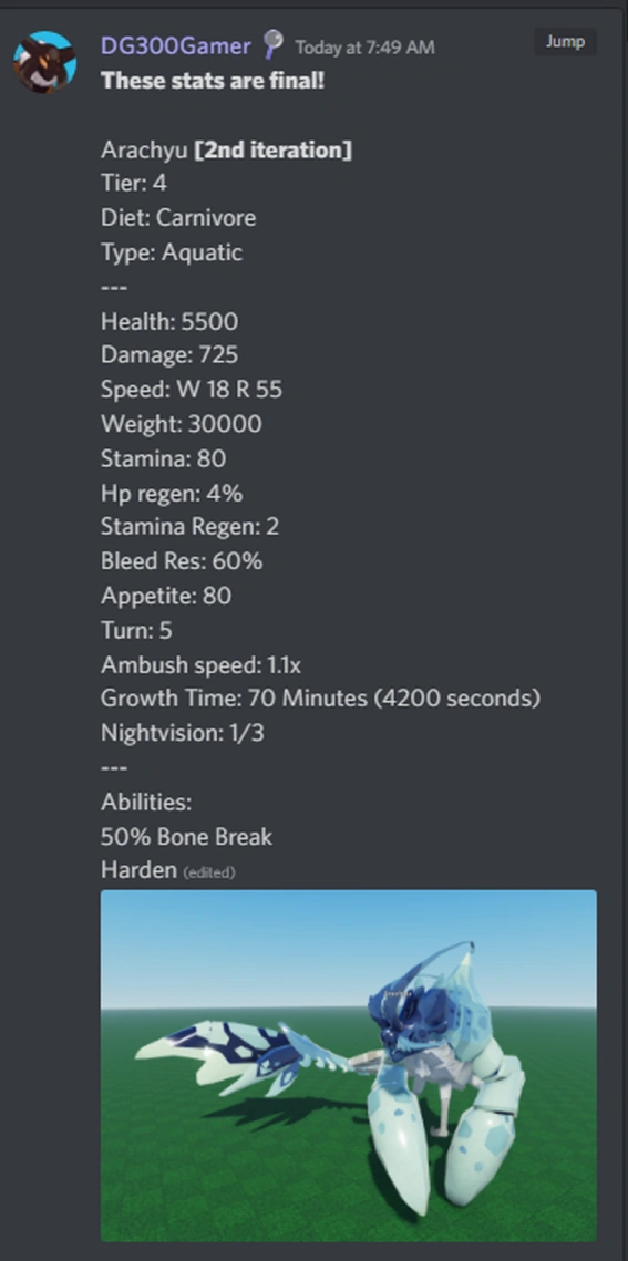 Aquatic Extererri (Arachyu FINAL STATS) | Fandom